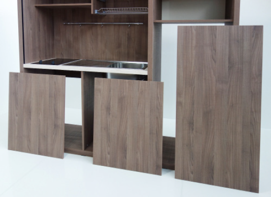 ASSEMBLY 17 - ASSSEMBLING THE CUPBOARD DOORS - Mini Kitchen