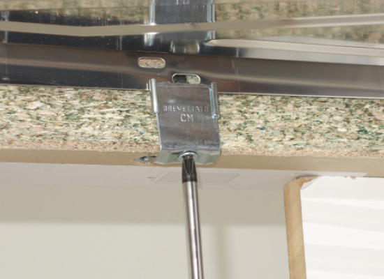 ASSEMBLY 3 - CUPBOARD PARTITIONS AND BACK RAILS - Mini Kitchen